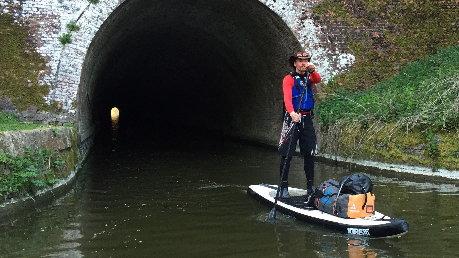 Paddleboarding through Canal Tunnels – SUP